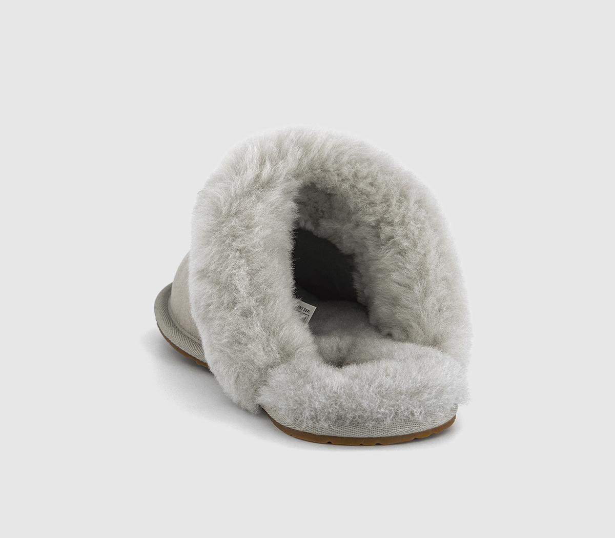 UGG Scuffette II Slippers Seal Grey - Flat Shoes for Women