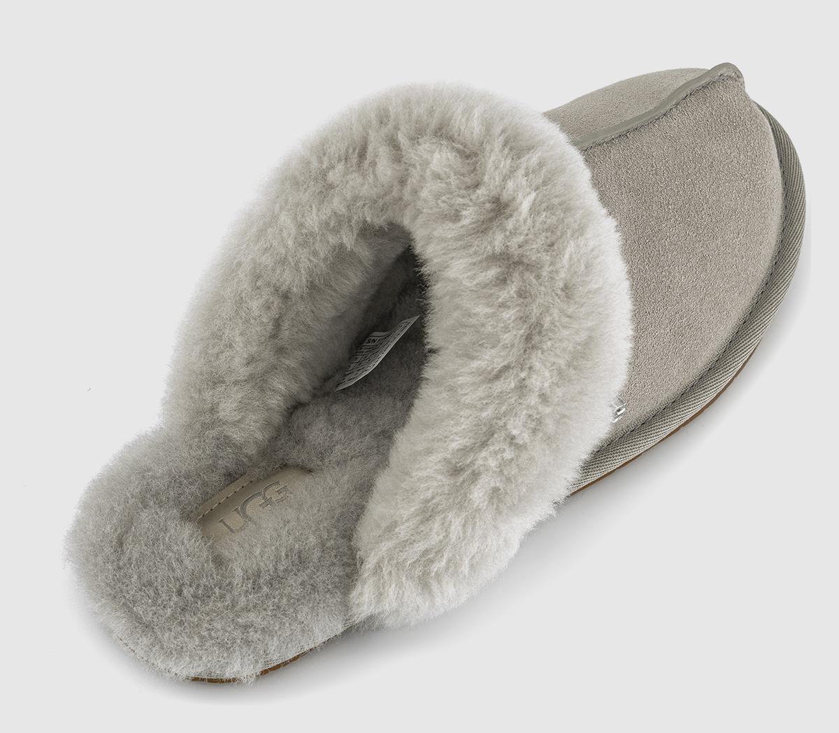 UGG Scuffette II Slippers Seal Grey - Flat Shoes for Women