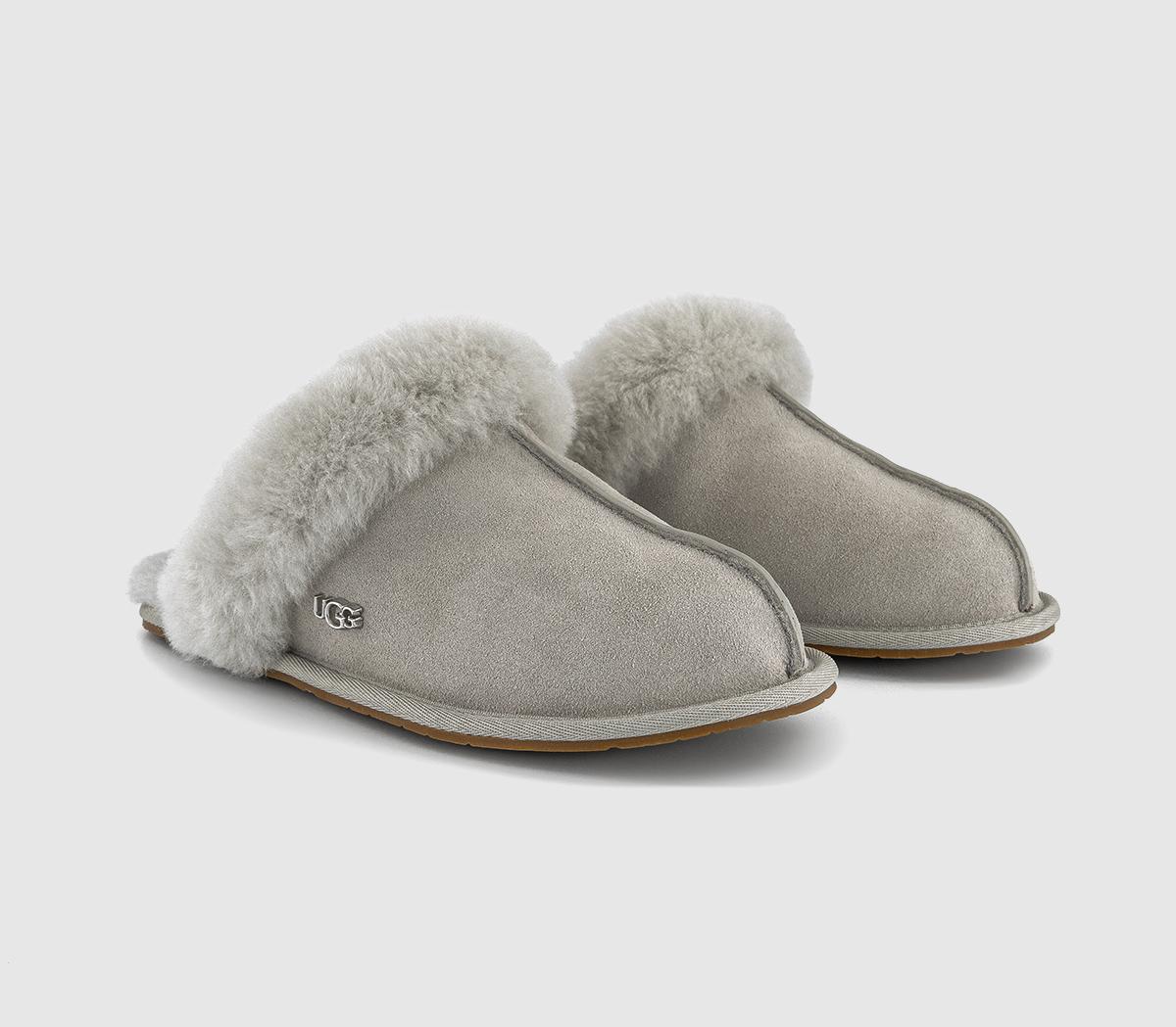 UGG Scuffette II Slippers Seal Grey - Flat Shoes for Women