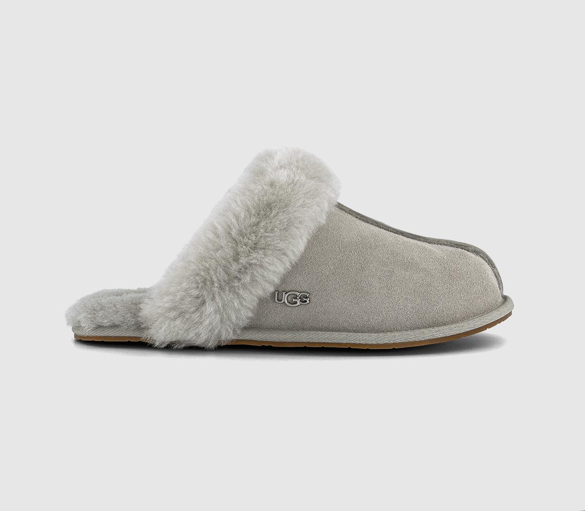 UGG Scuffette II Slippers Seal Grey - Flat Shoes for Women