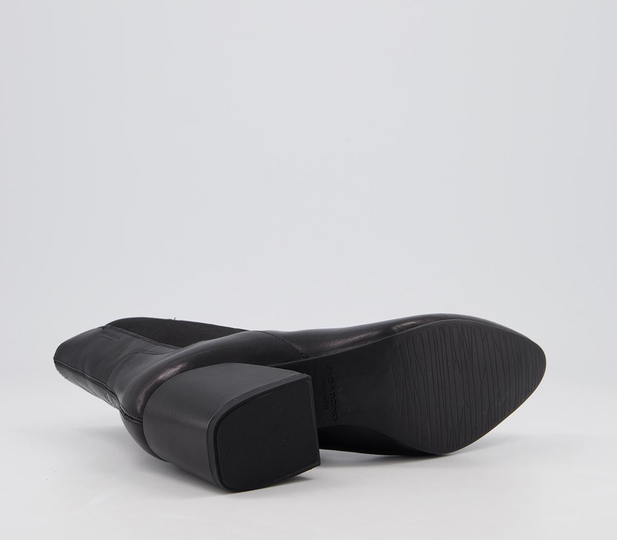 Vagabond Shoemakers Olivia Chelsea Block Heel Boots Black - Women's ...