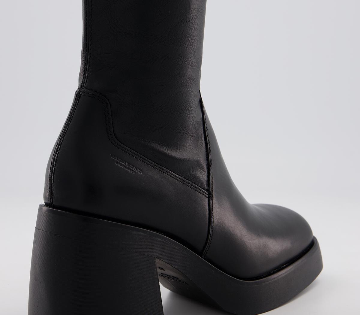 Vagabond Shoemakers Brooke Tall Boots Black - Women's Knee High Boots