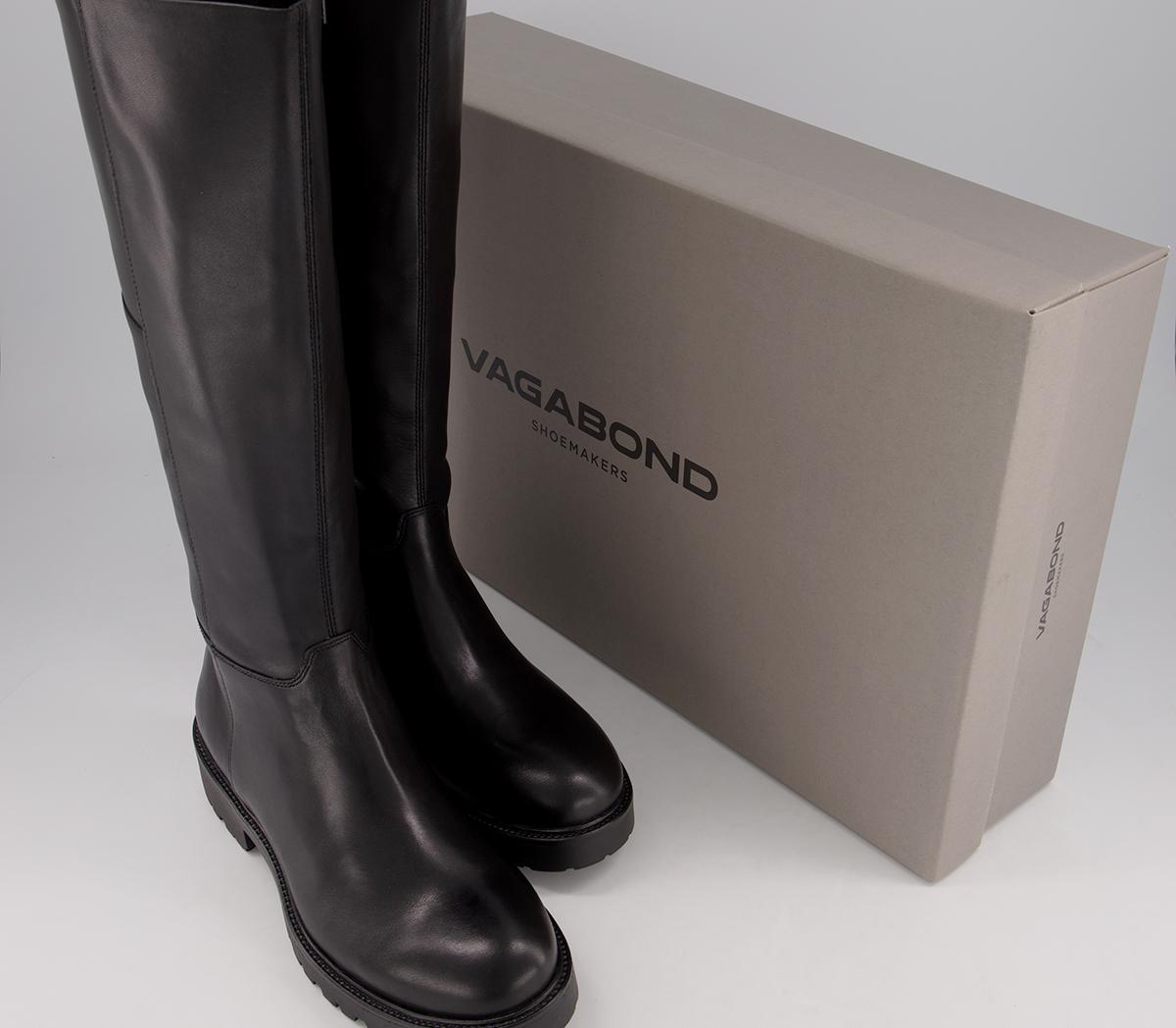 Vagabond Shoemakers Kenova Tall Boots Black - Women's Knee High Boots