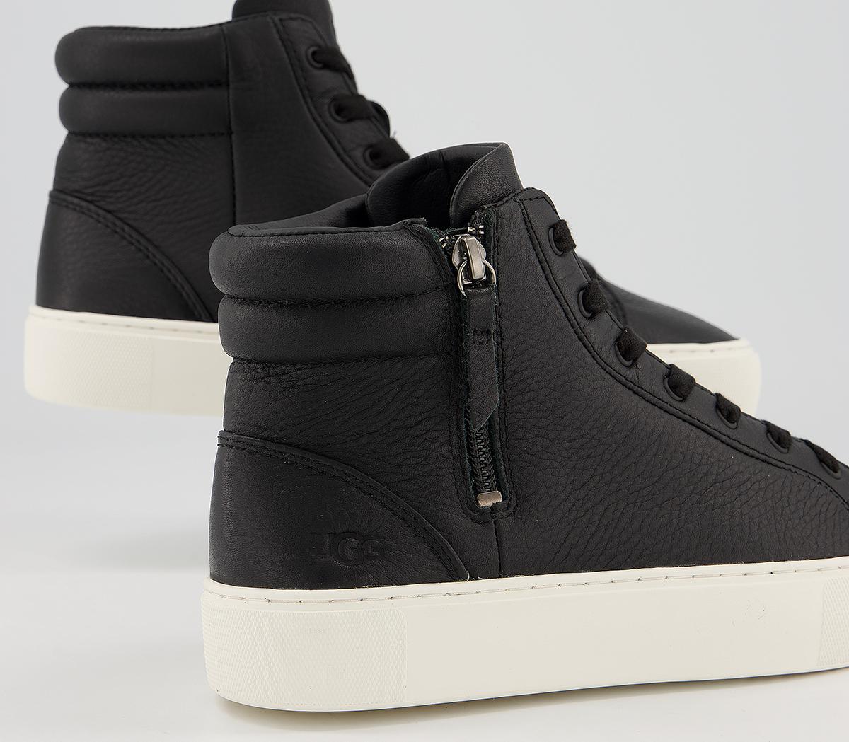 UGG Olli High Top Trainers Black - Women's Ankle Boots