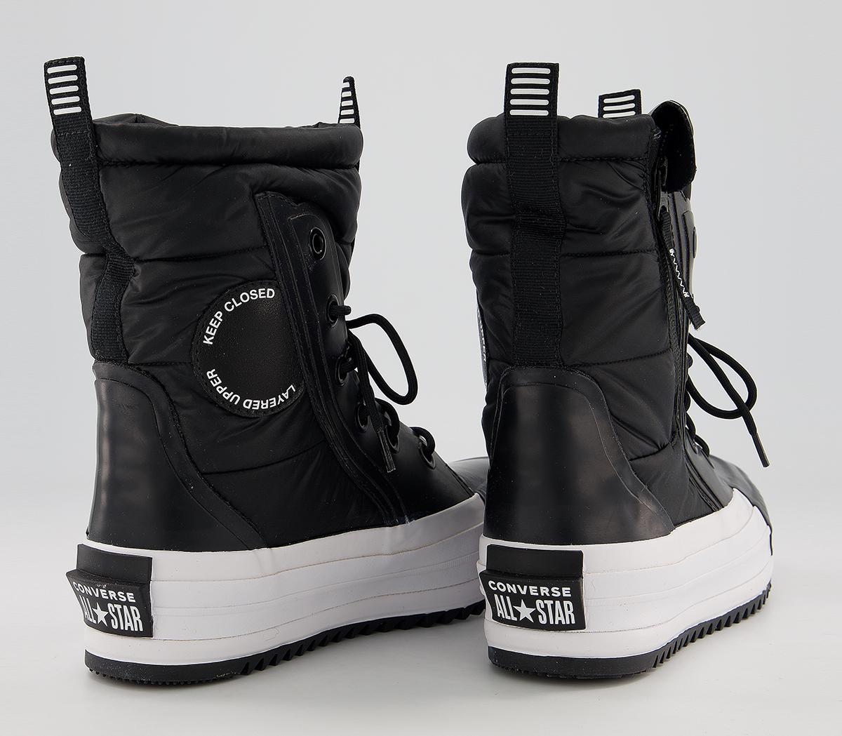 Converse Mc Boots Black Black White - Women's Ankle Boots