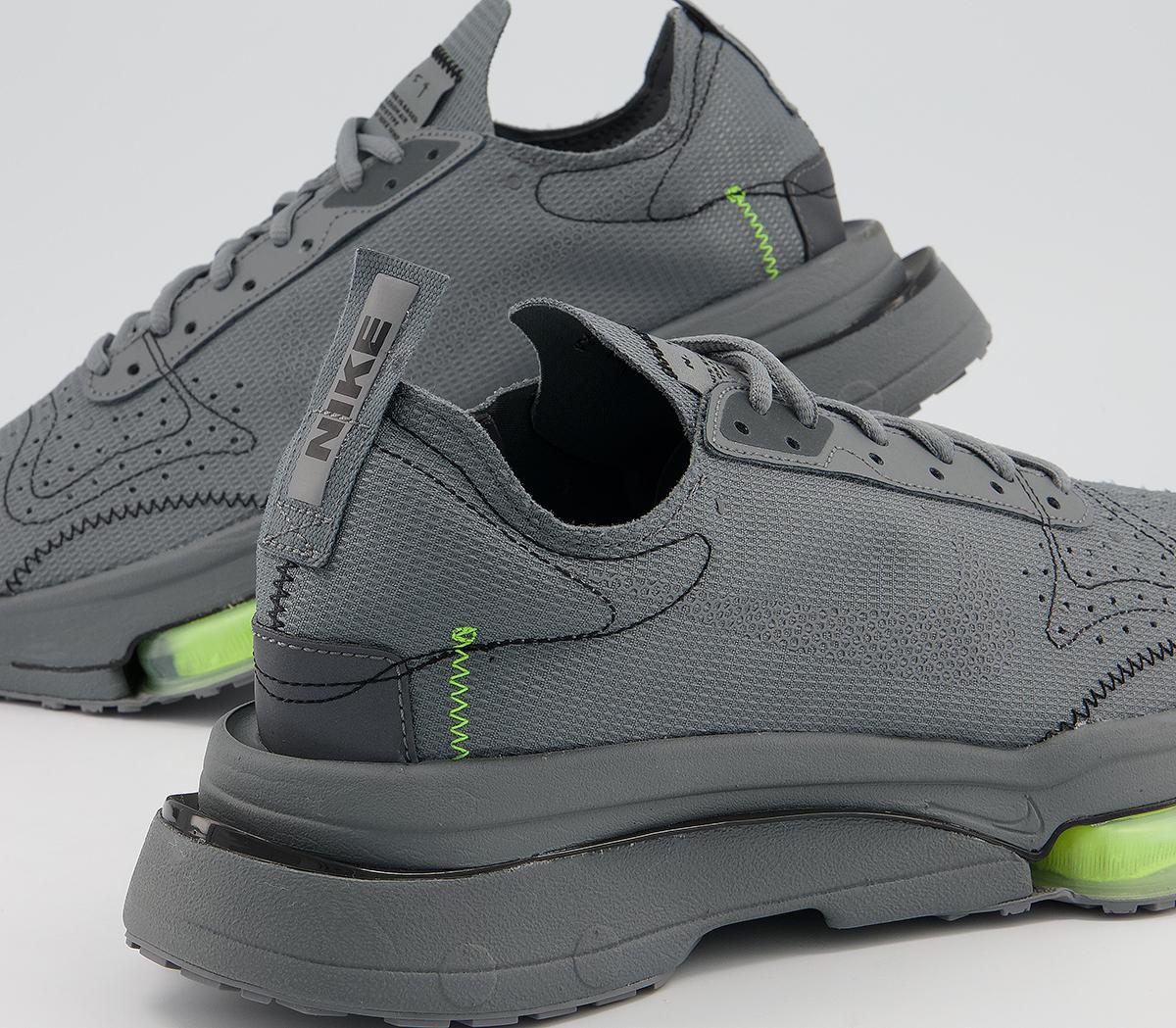 Nike Air Zoom Type Trainers Smoke Grey Dark Grey Volt Black - Nike Zoom