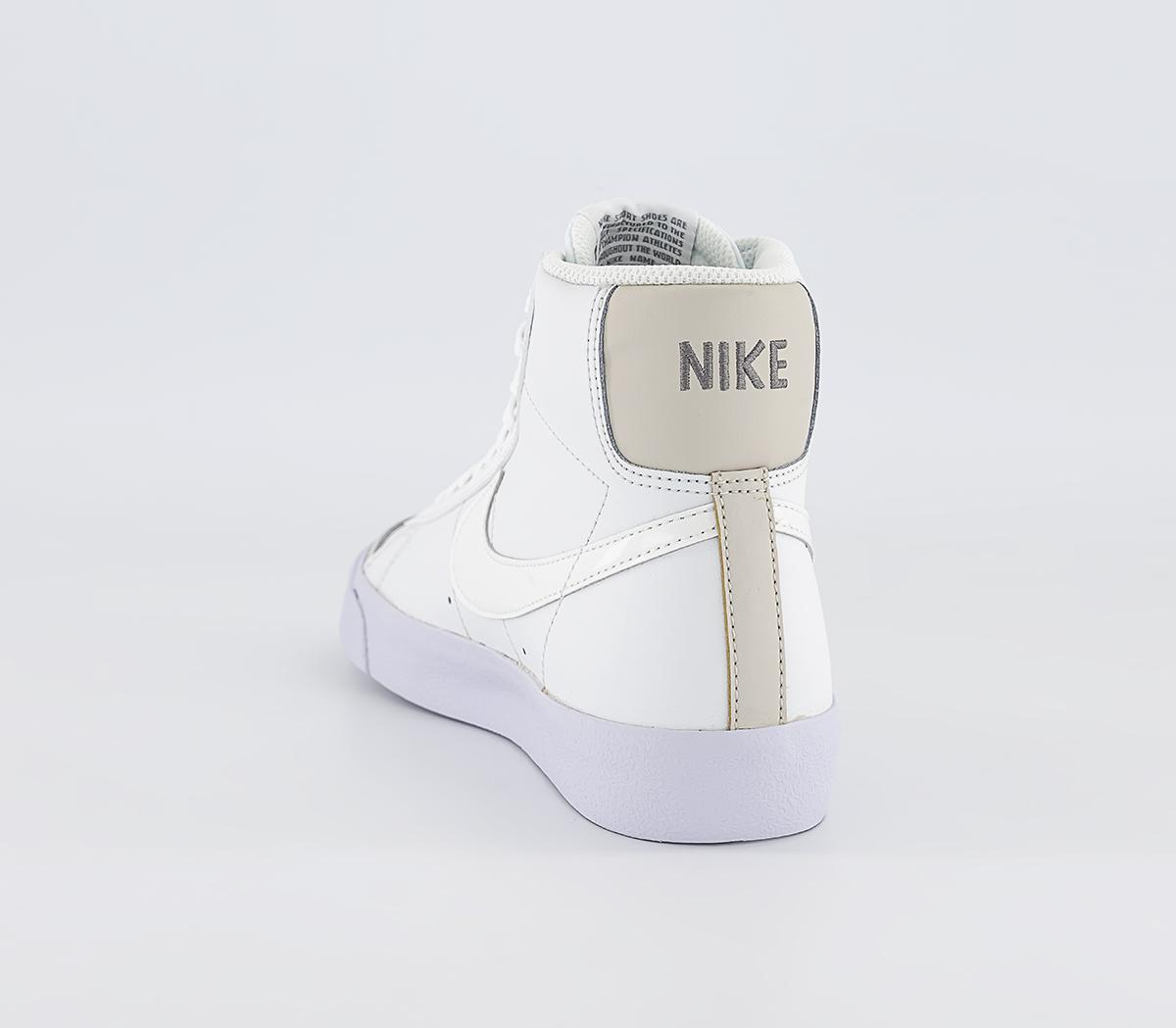 Nike Blazer Mid '77 Gs Trainers Summit White Clear Orewood White - Unisex