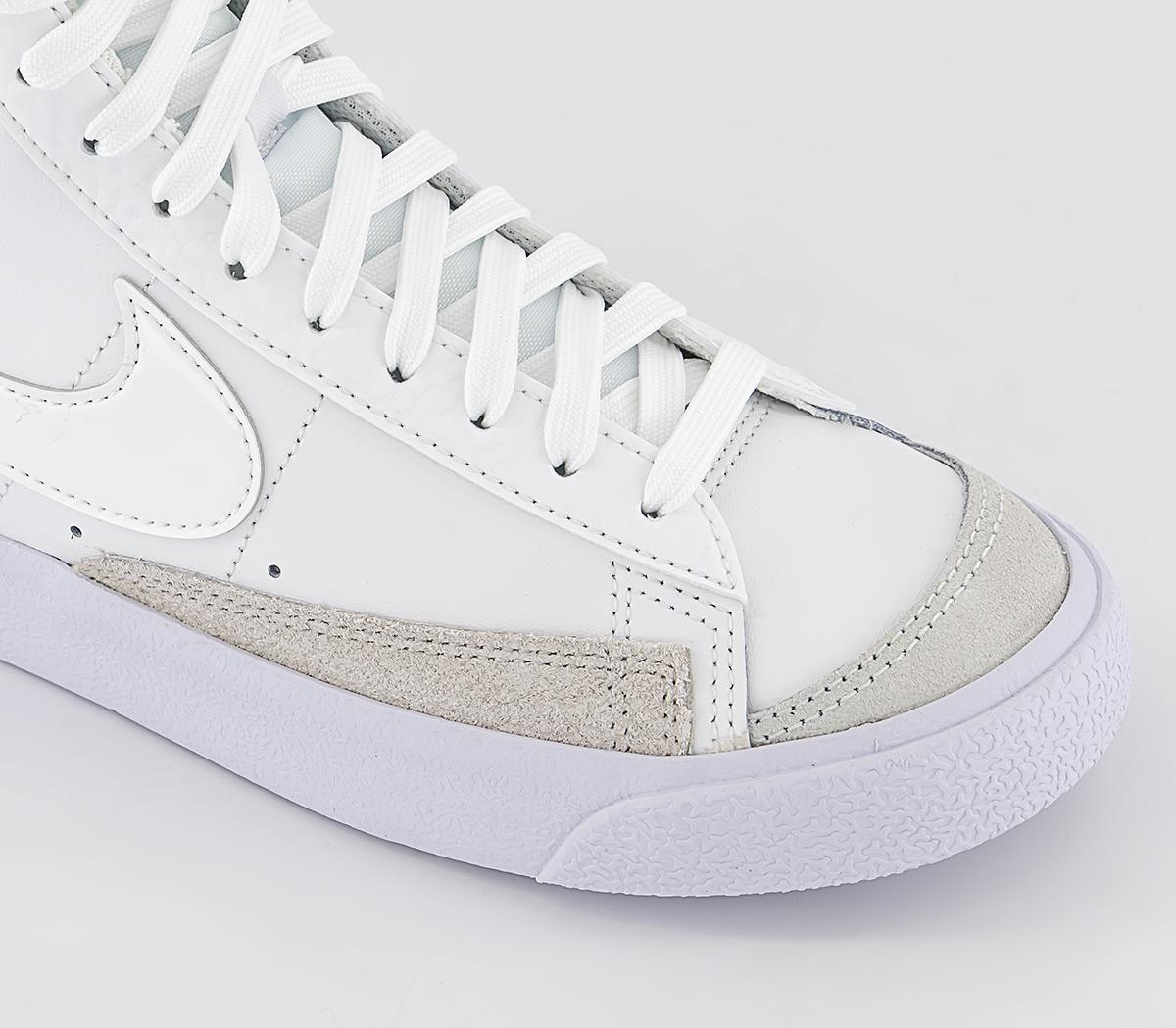 Nike Blazer Mid '77 Gs Trainers Summit White Clear Orewood White - Unisex