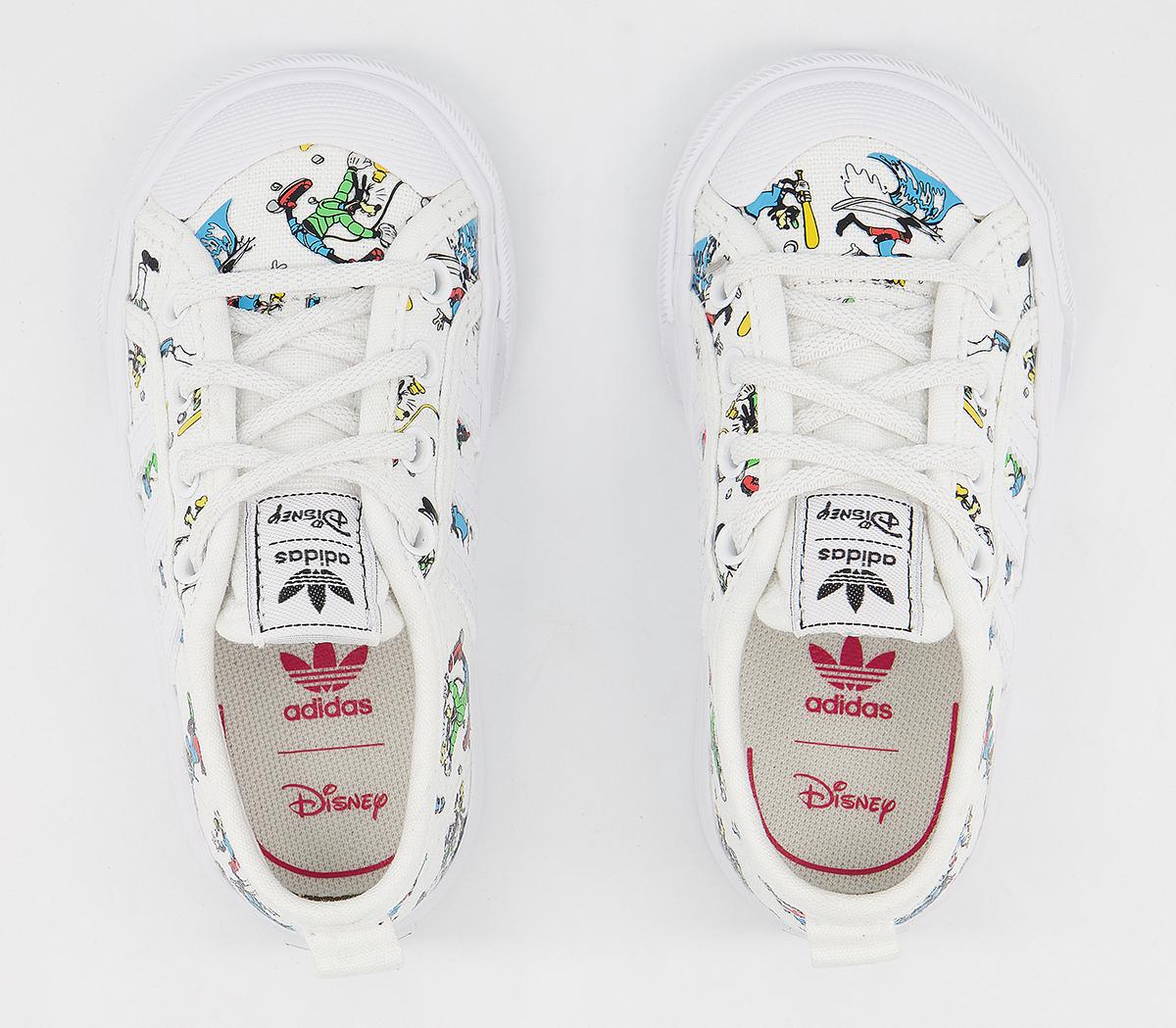 adidas Nizza I X Disney Sp Trainers White Goofy - Unisex