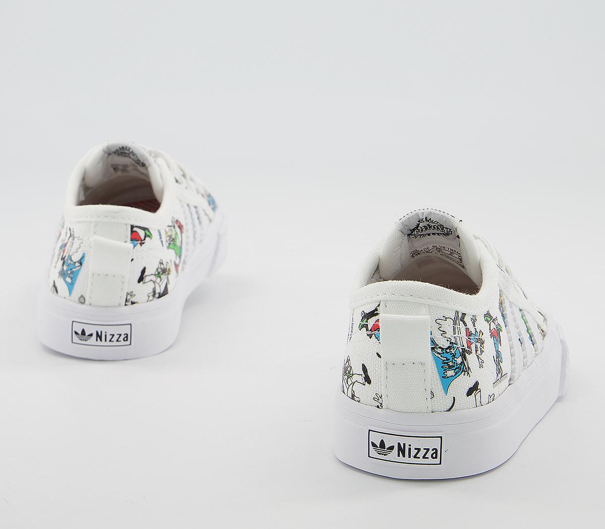 adidas Nizza I X Disney Sp Trainers White Goofy - Unisex