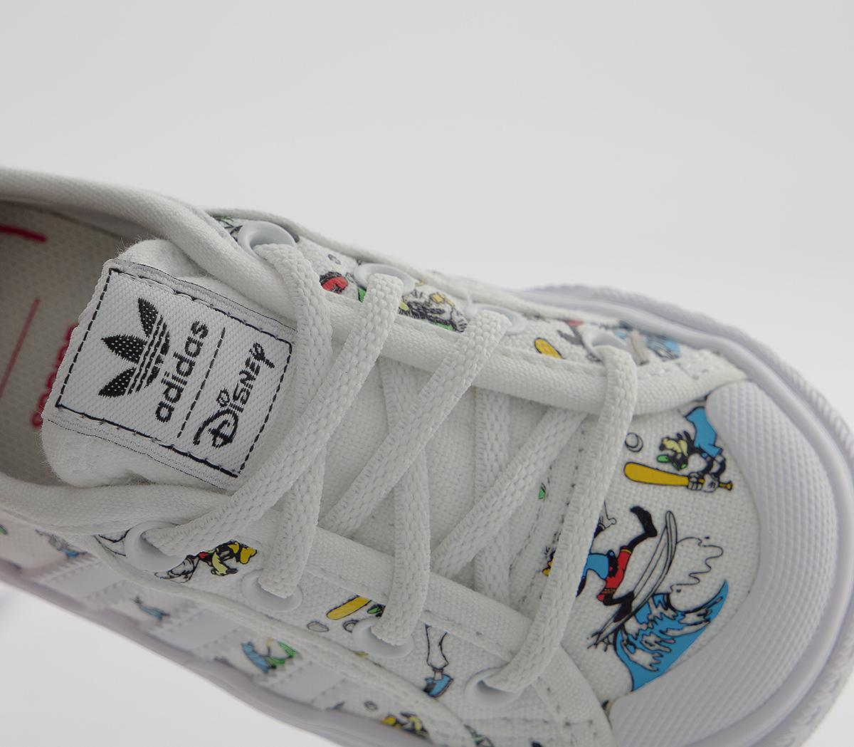 adidas Nizza I X Disney Sp Trainers White Goofy - Unisex
