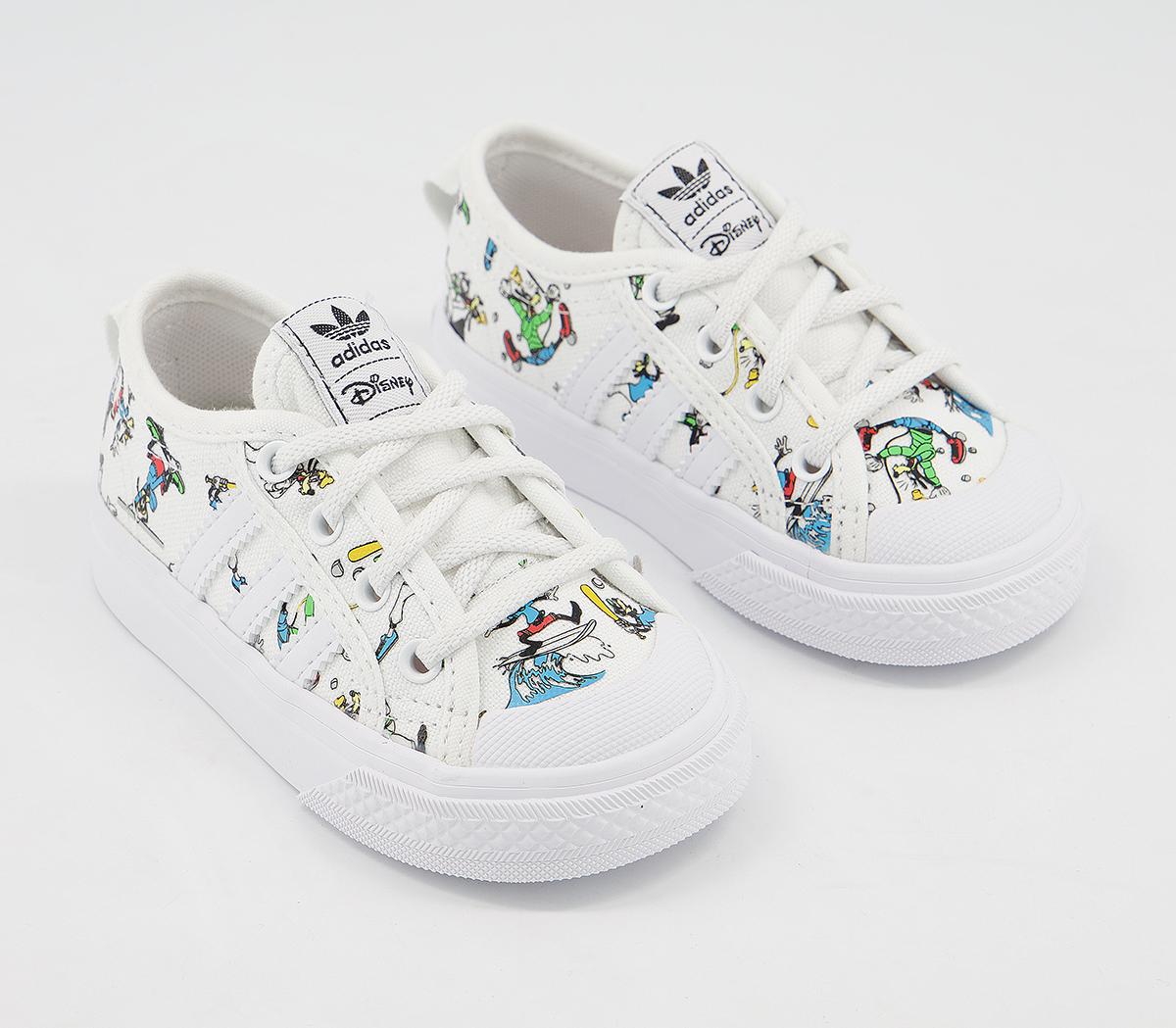 adidas Nizza I X Disney Sp Trainers White Goofy - Unisex