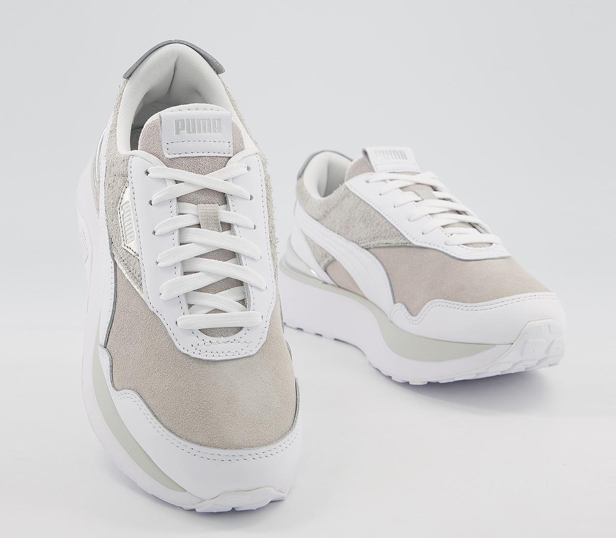 PUMA Cruise Rider Trainers Grey Violet Puma White - Women's Trainers