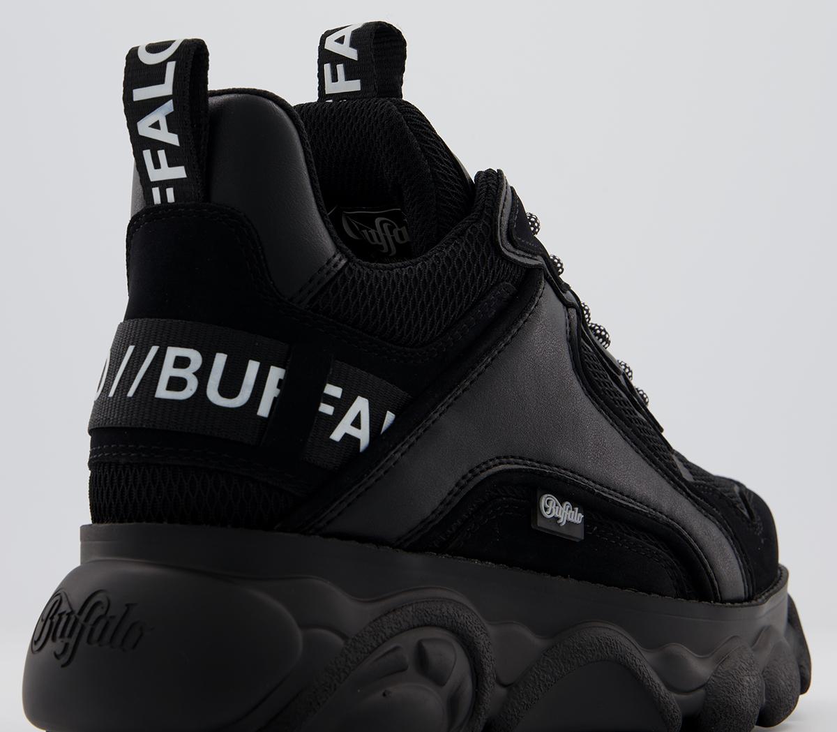 Buffalo Cld Chai Trainers Black Vegan - Women's Vegan Shoes