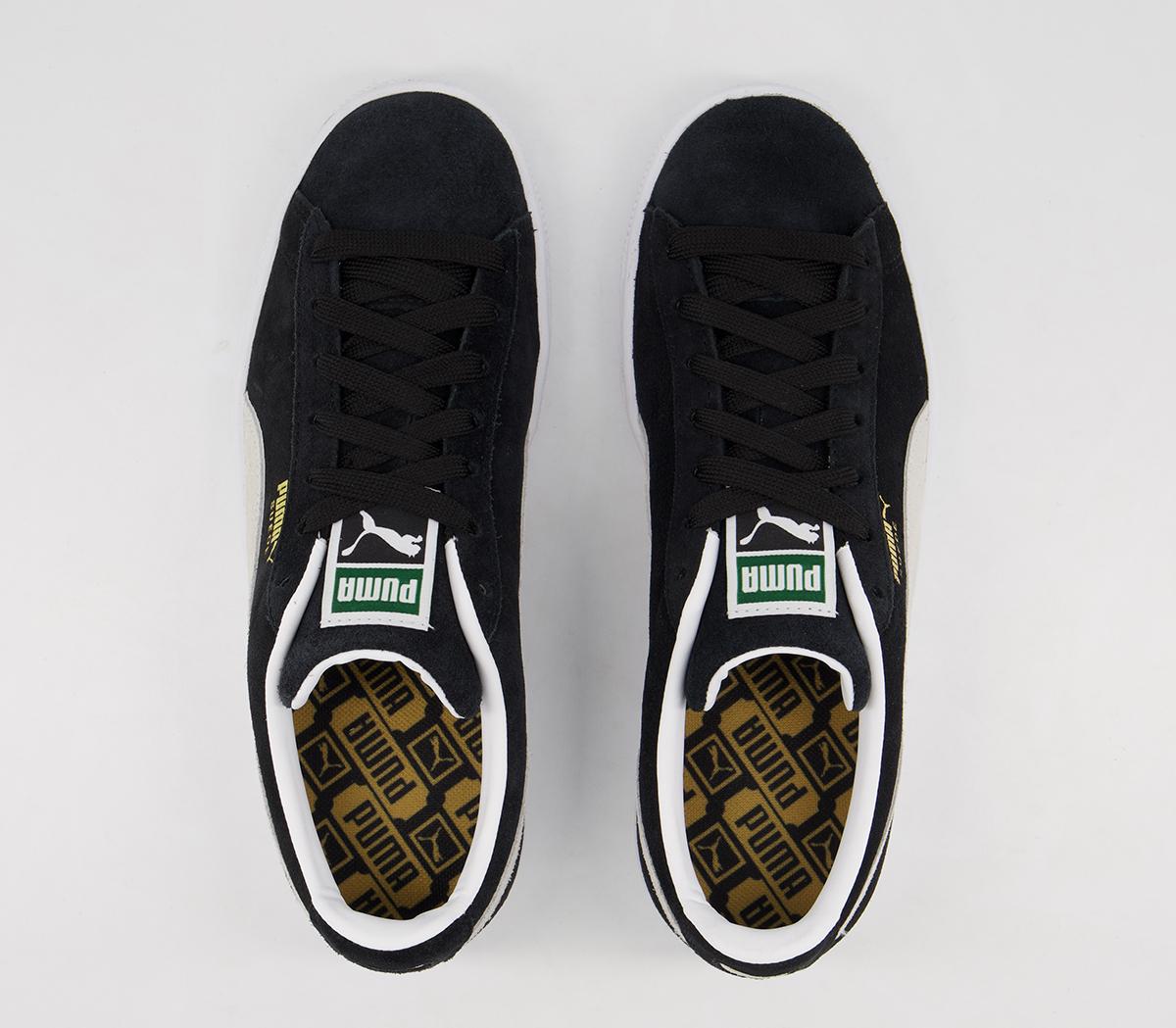 PUMA Suede Classic Xxi Trainers Puma Black White - Unisex Sports