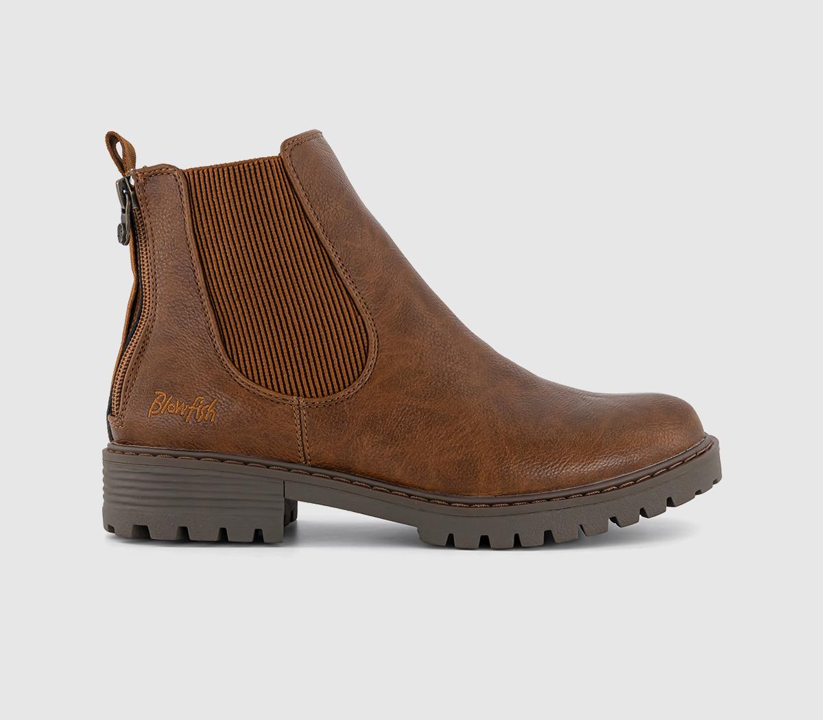 Blowfish Malibu Raffal Chelsea Boots Whisky - Women's Ankle Boots