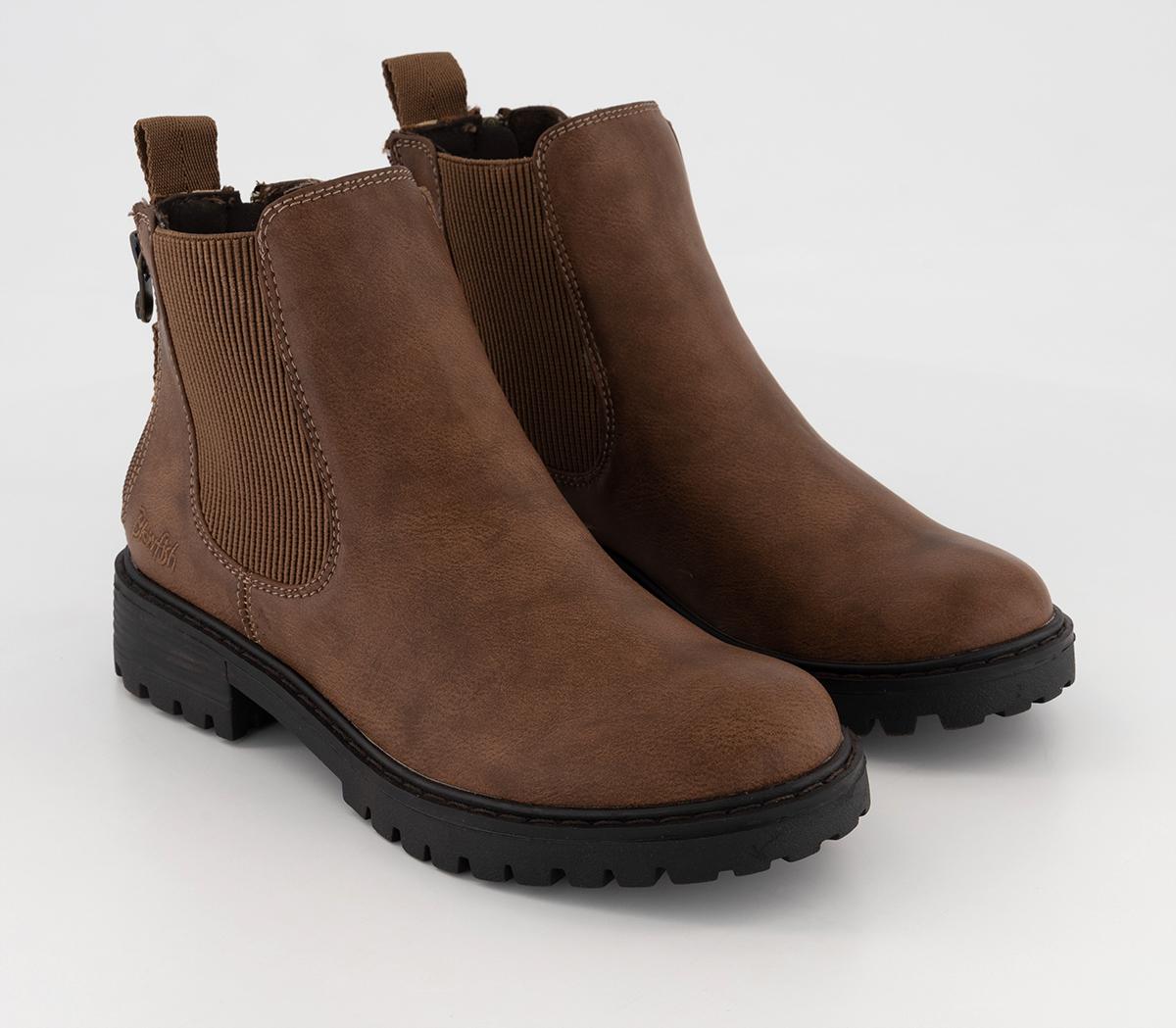 Blowfish Malibu Raffal Chelsea Boots Walnut Local Sheriff - Women's ...