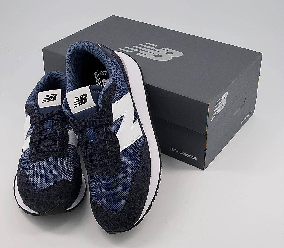 New Balance Ms237 Trainers Navy White - Unisex Sports