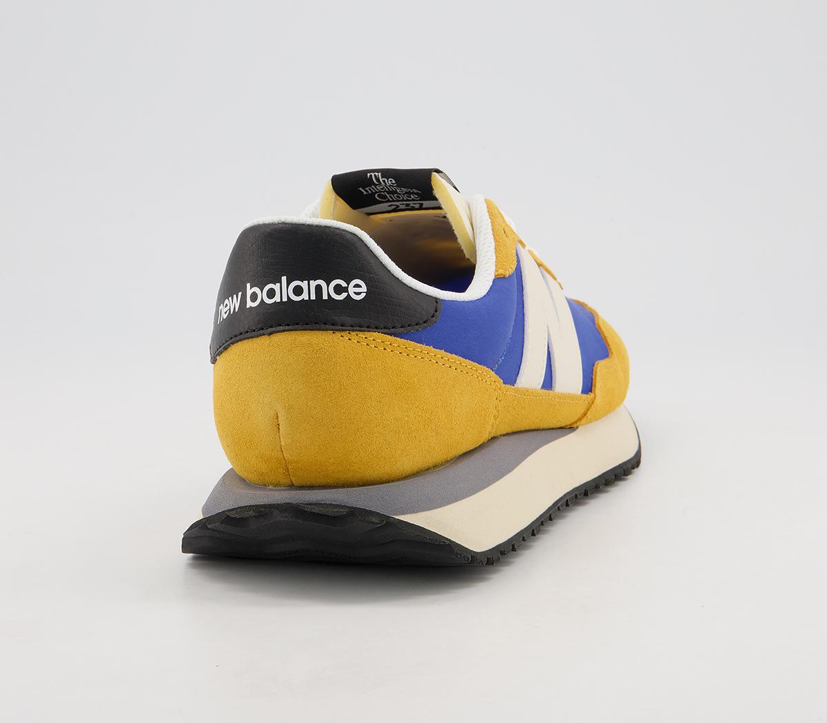 New Balance Ms237 Trainers Cobalt Yellow Multi - Unisex Sports