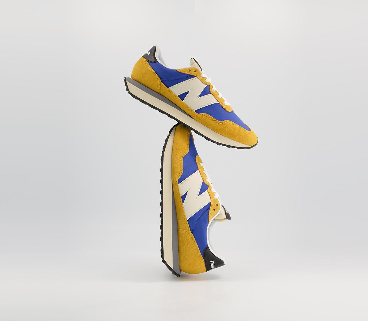 New Balance Ms237 Trainers Cobalt Yellow Multi - Unisex Sports