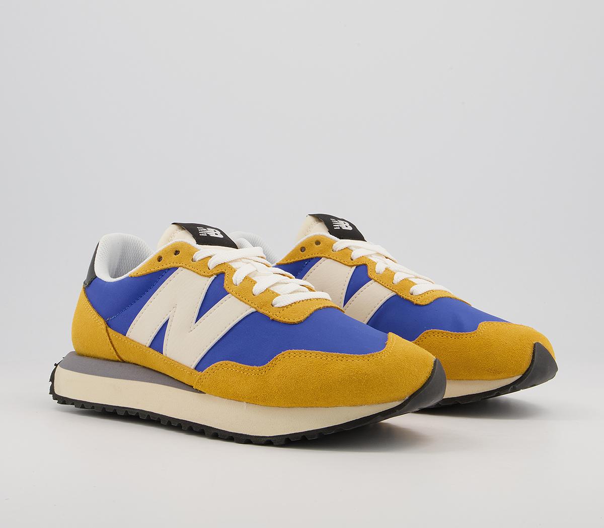 New Balance Ms237 Trainers Cobalt Yellow Multi - Unisex Sports