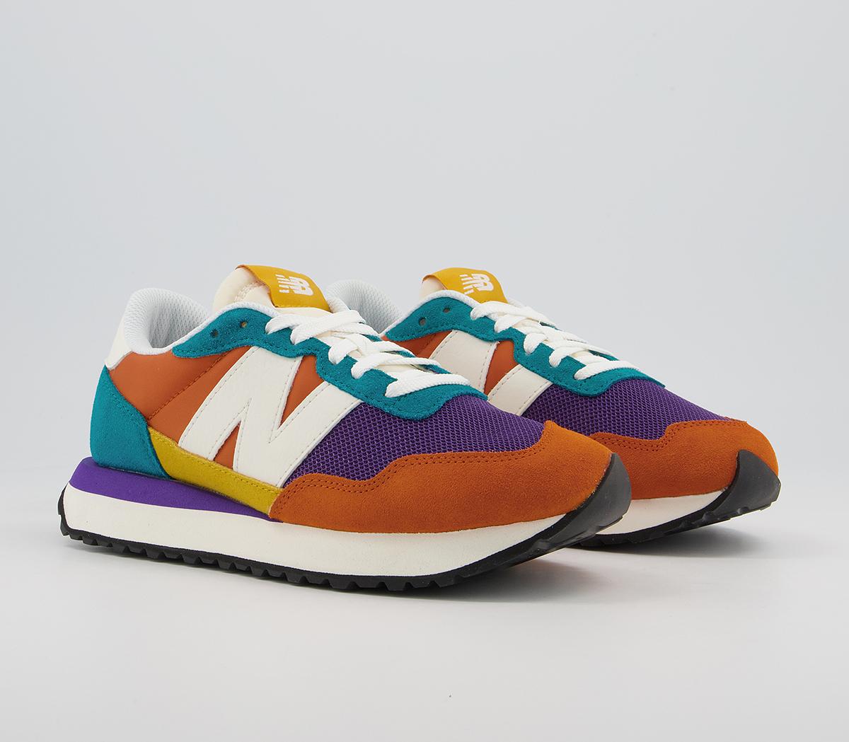 New Balance Ws237 Trainers Vintage Orange - Unisex Sports