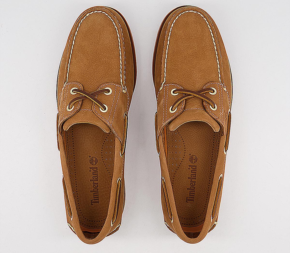 Timberland New Boat Shoes Medium Beige Nubuck - Men's Casual Shoes