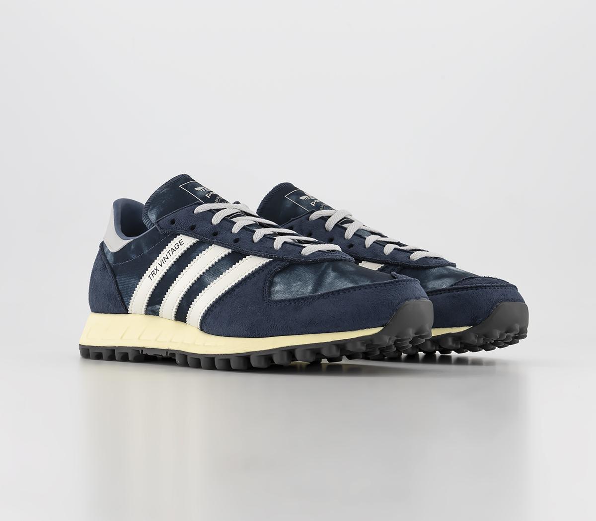 adidas Trx Vintage Trainers Crew Navy Off White Altered Blue - Men's ...