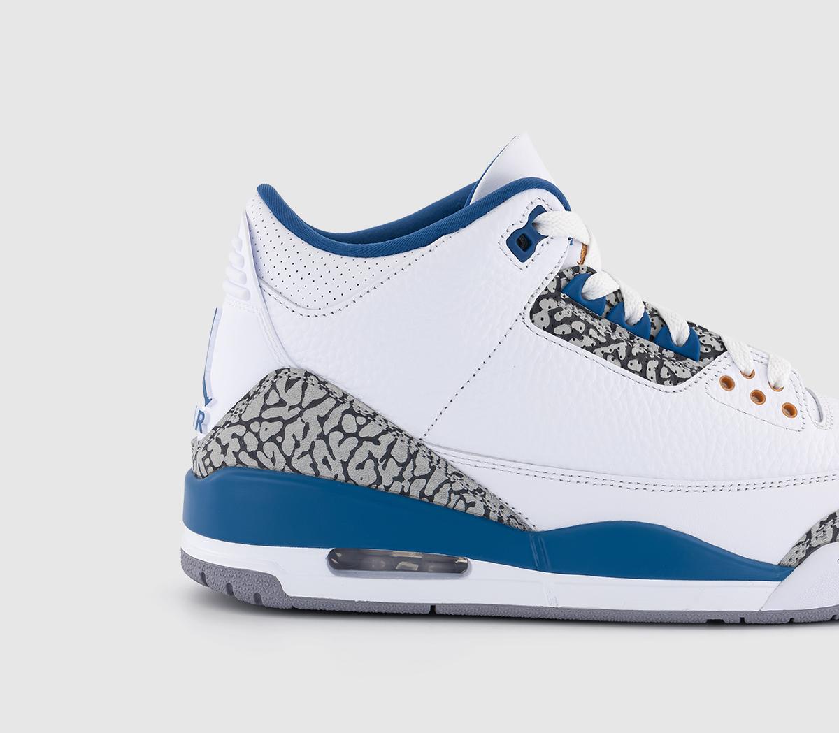 Jordan Air Jordan 3 Trainers True Blue - Men's Trainers