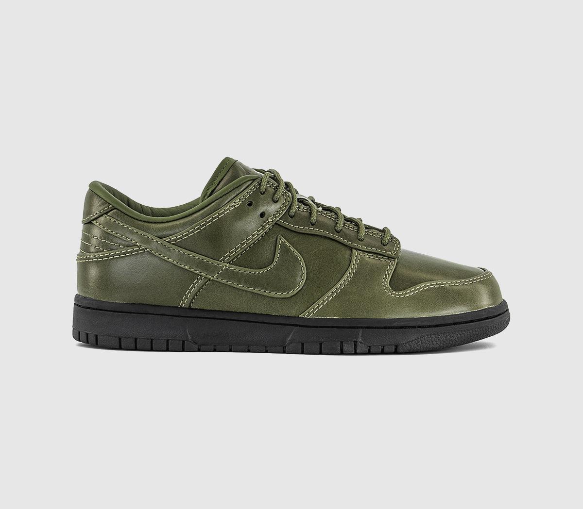 Click here for Nike Dunk Low Retro SE Trainers Army Olive Army Ol... prices