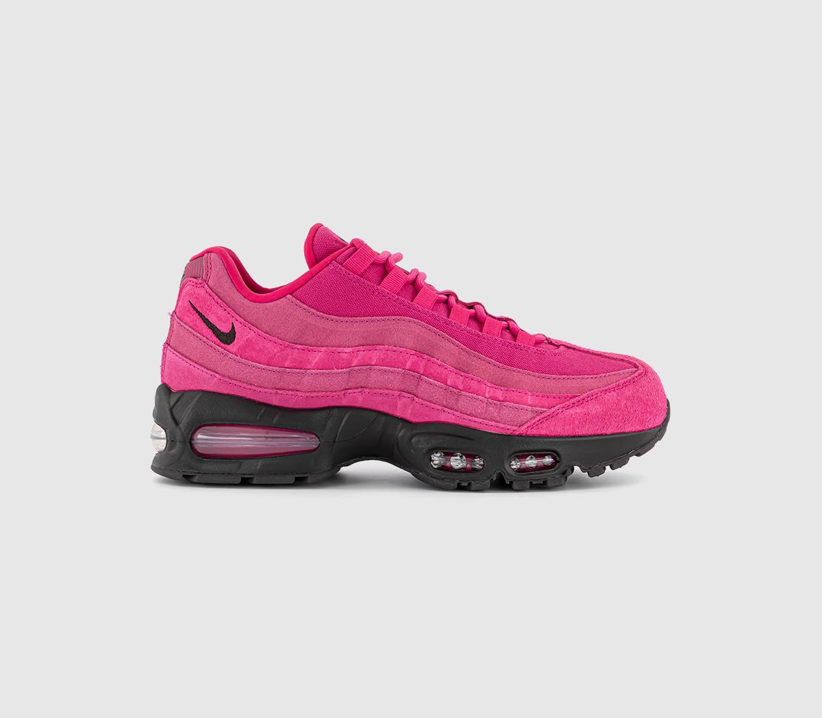 Click here for Nike Air Max 95 Trainers Fireberry Fireberry Velve... prices