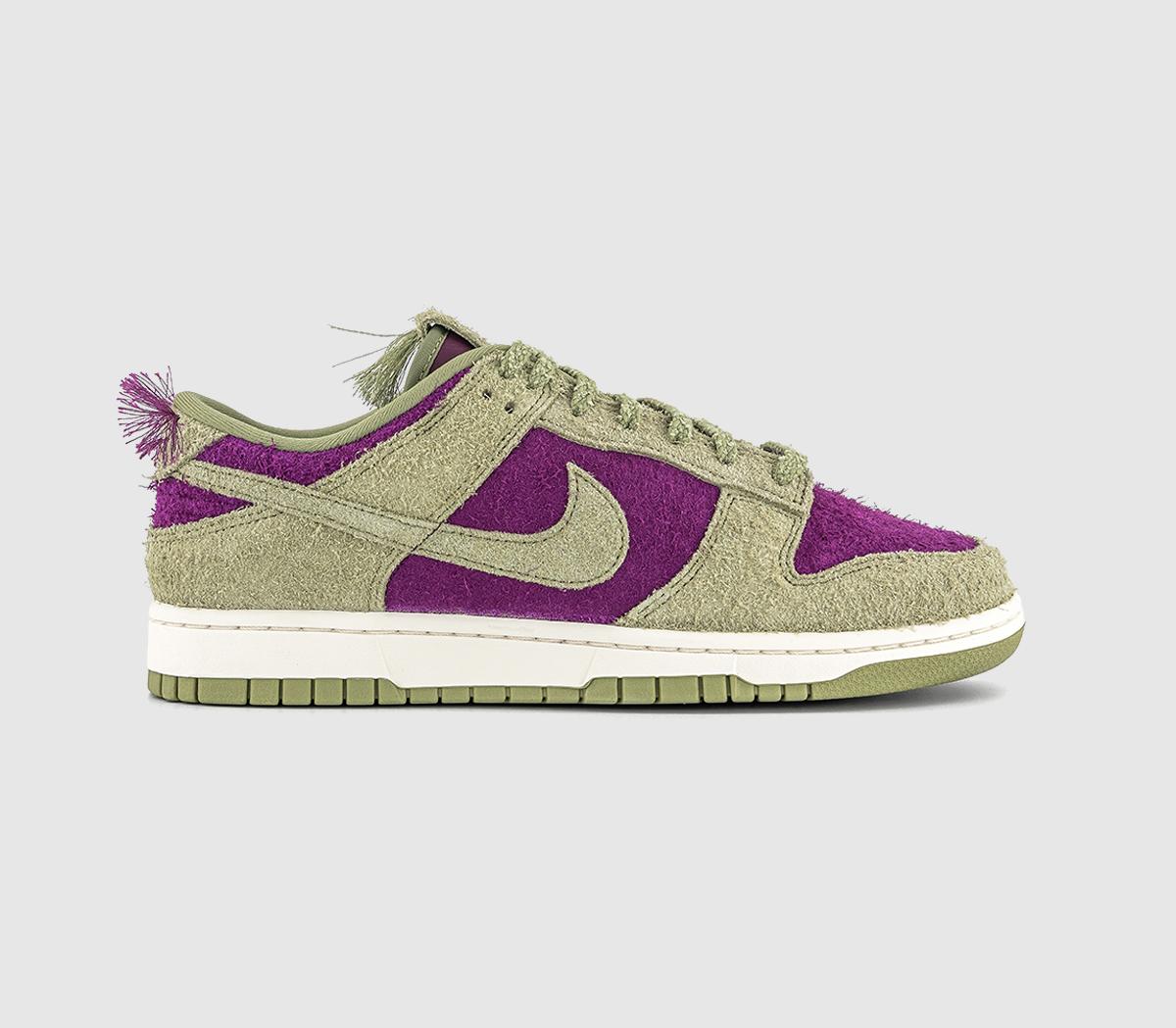 Click here for Nike Dunk Low Trainers Viotech Dusty Olive Pale Iv... prices