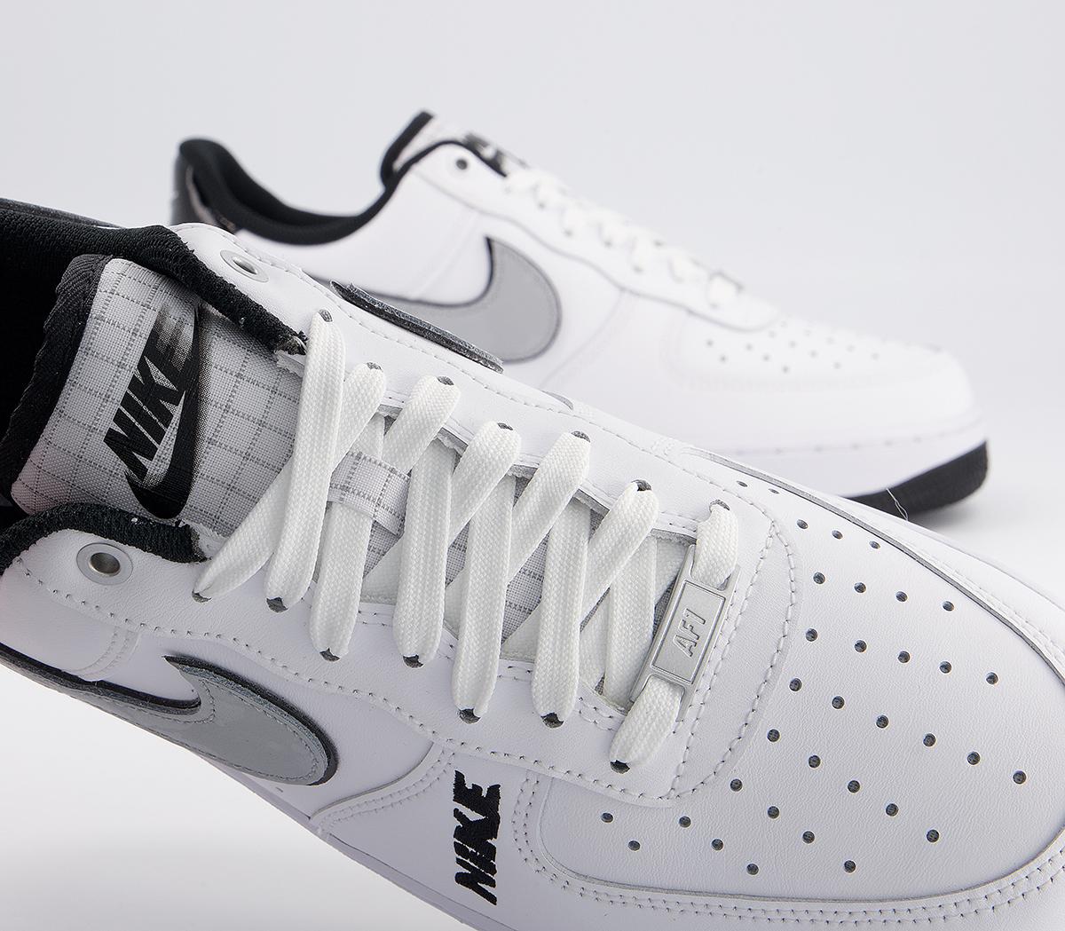 Nike Air Force 1 LV8 Trainers White White Black Wolf Grey - Nike Air ...