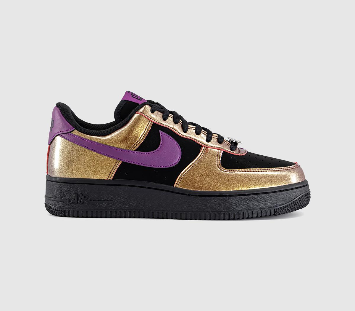 Click here for Nike Air Force 1 07 Trainers Black Bold Berry  9 prices