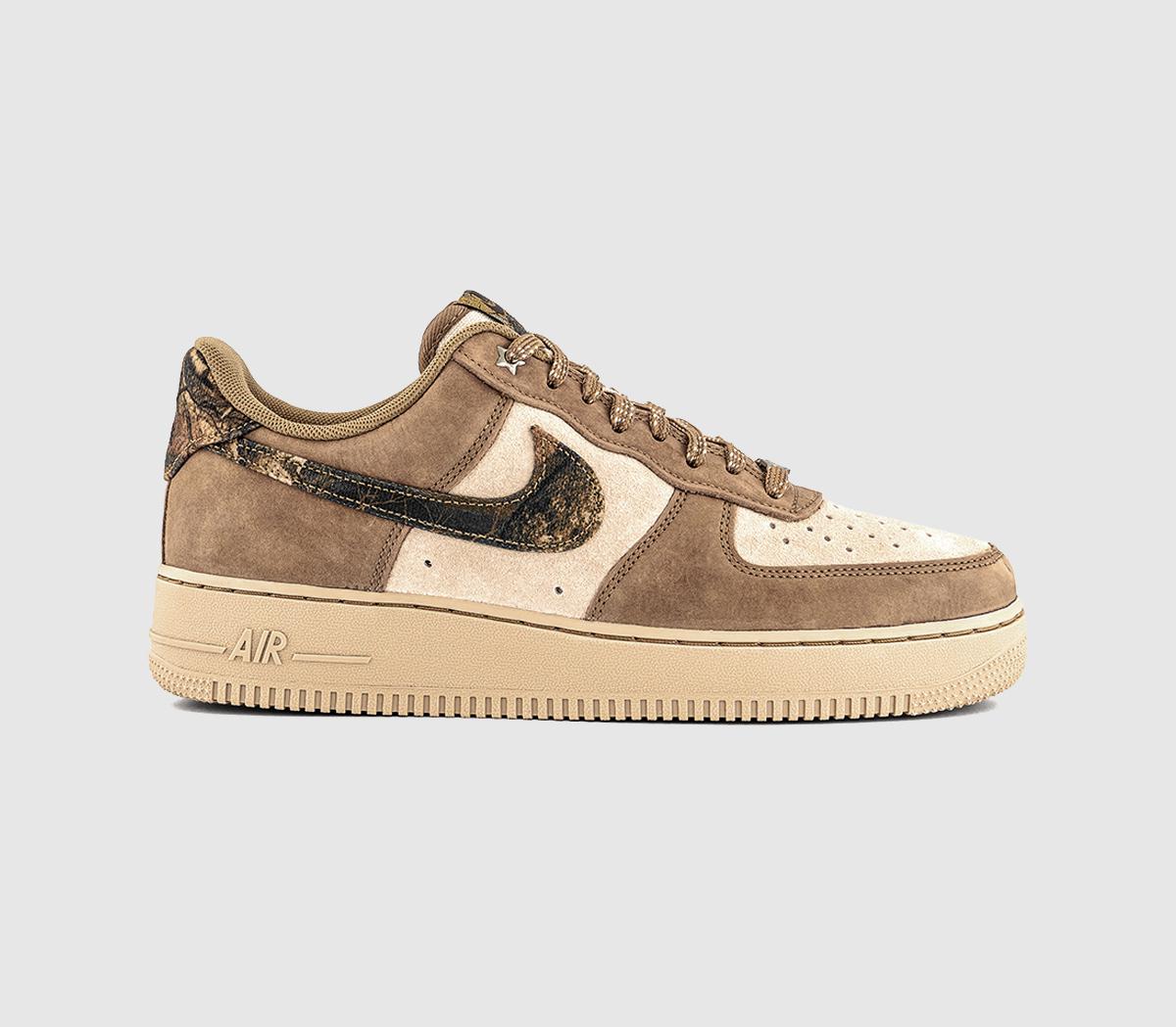 Click here for Nike Mens Air Force 1 07 Trainers Rattan Malti Col... prices