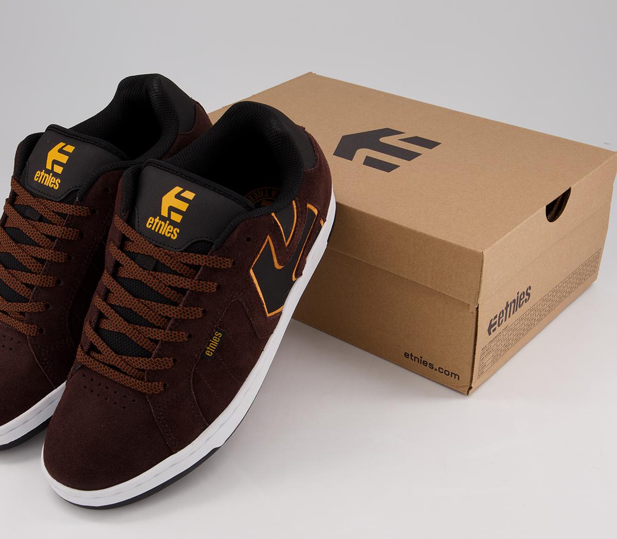 Etnies Fader 2 Trainers Brown Black - Junior