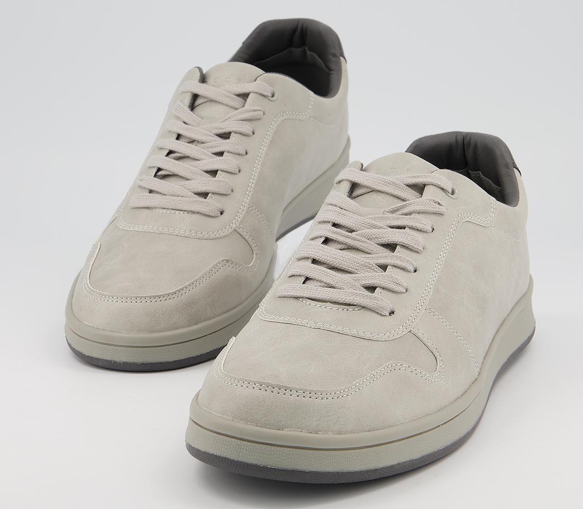 OFFICE Curtis Trainers Grey - Men's Casual Shoes