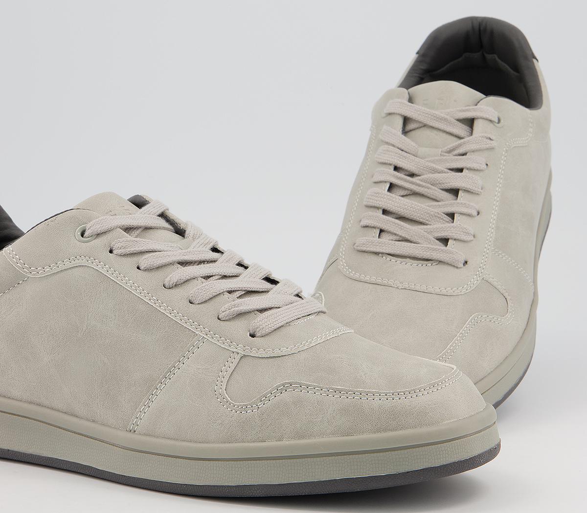 OFFICE Curtis Trainers Grey - Men's Casual Shoes