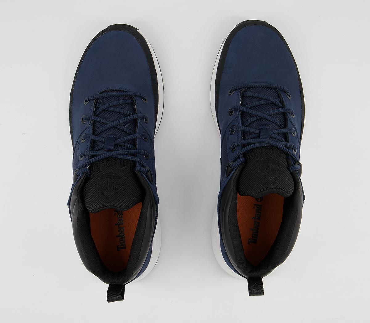 Timberland Eurosprint Trekker Super Ox Boots Navy Nubuck - Mens Shoes