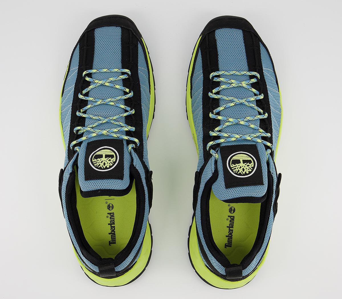 Timberland Solar Wave Low Mesh Trainers Medium Blue Mesh - Men's Casual ...