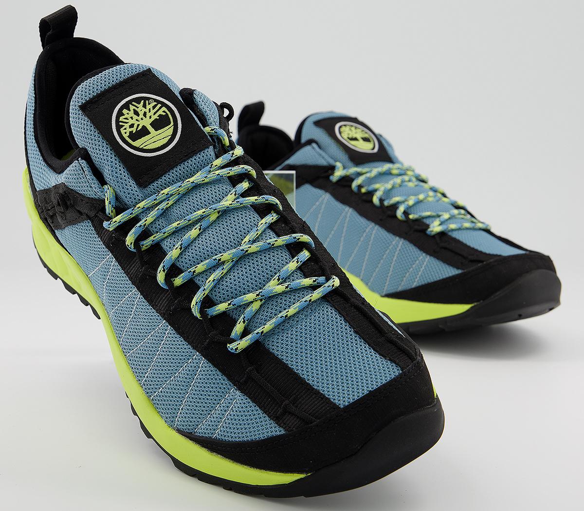 Timberland Solar Wave Low Mesh Trainers Medium Blue Mesh - Men's Casual ...