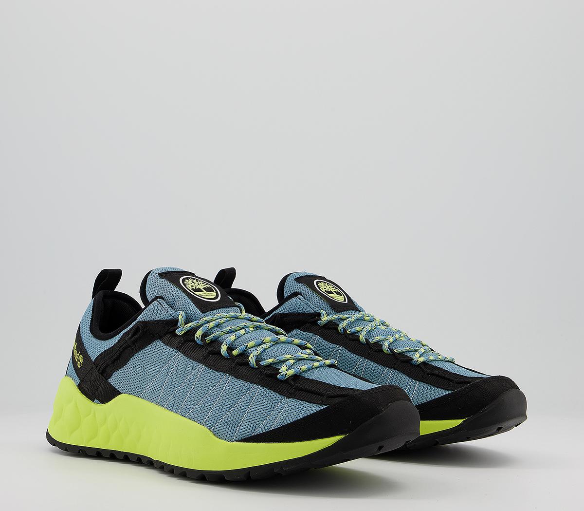 Timberland Solar Wave Low Mesh Trainers Medium Blue Mesh - Men's Casual ...