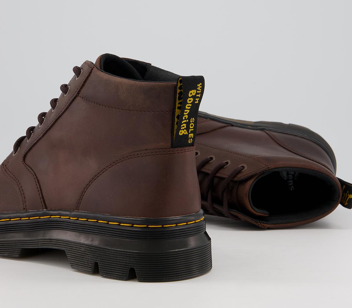 Dr. Martens Bonny Leather Boots Gaucho Crazy Horse - Men's Casual Shoes