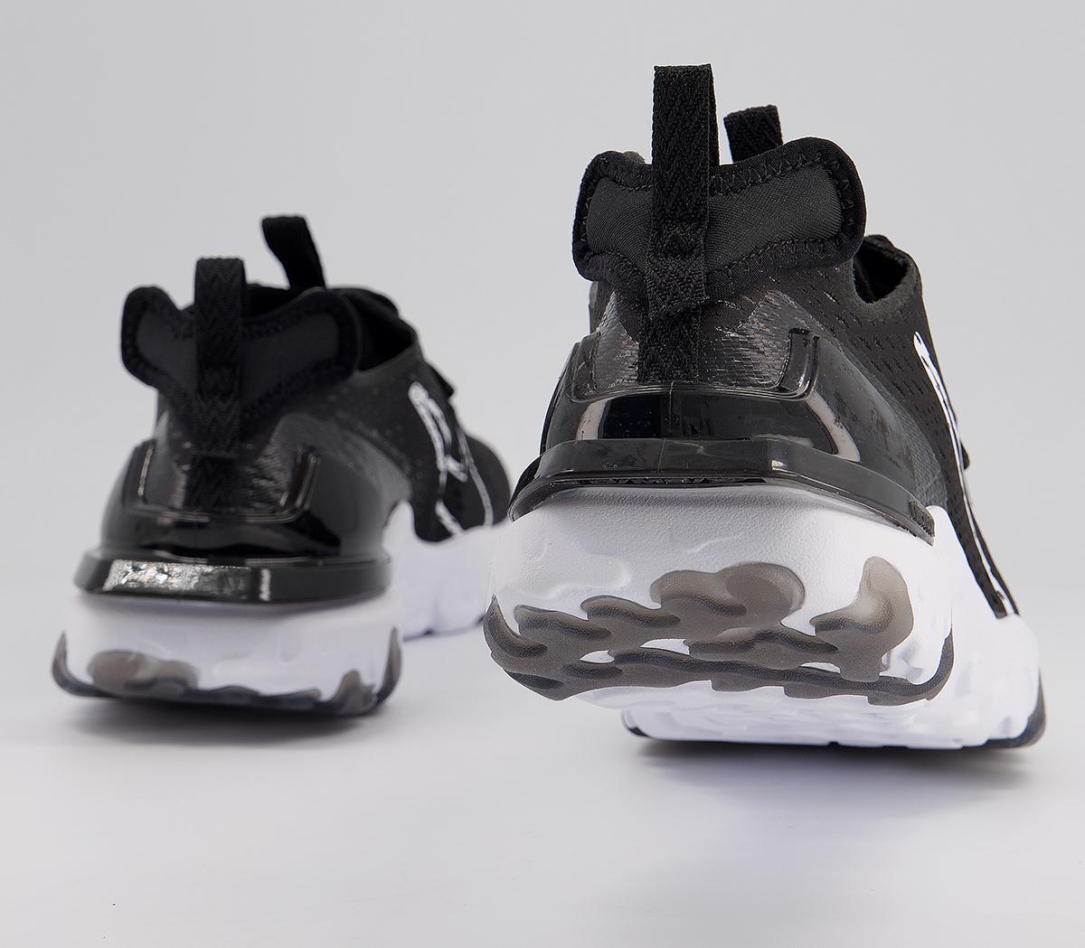 Nike Nike React Vision Trainers Black White Black - Junior