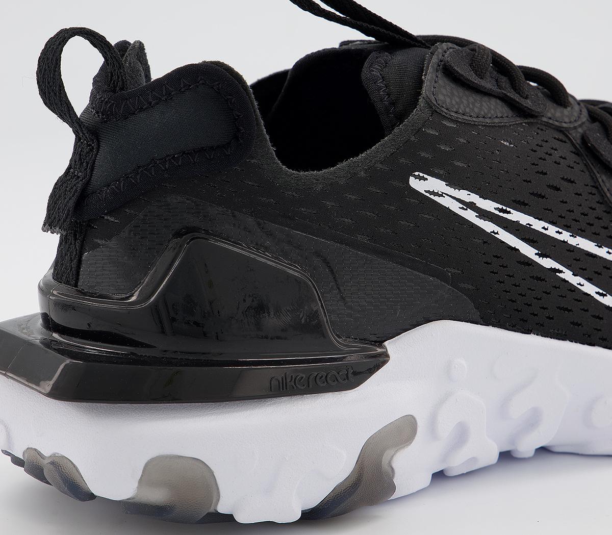 Nike Nike React Vision Trainers Black White Black - Junior