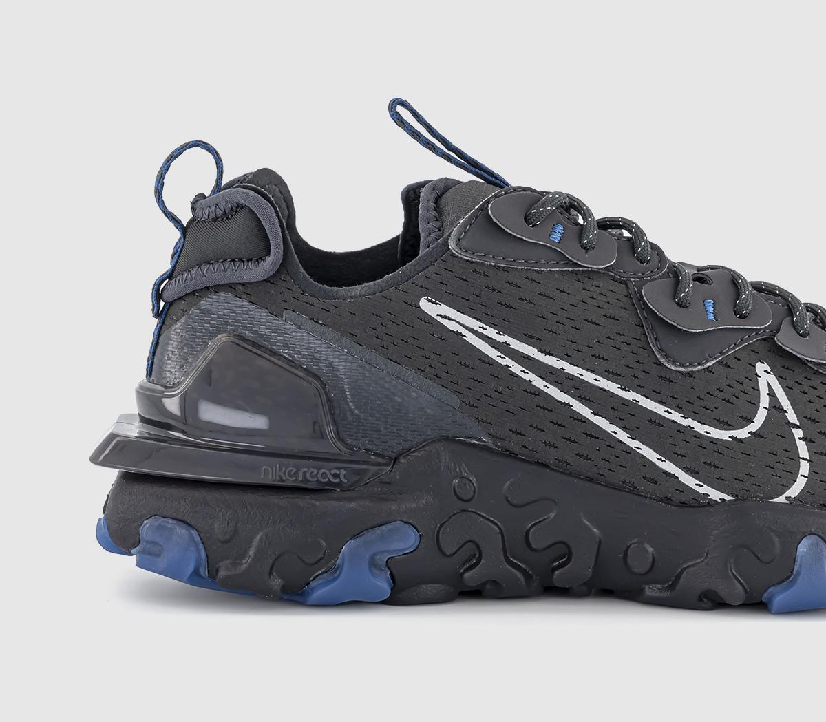 Nike Nike React Vision Trainers Anthracite Reflect Silver - Men's Trainers