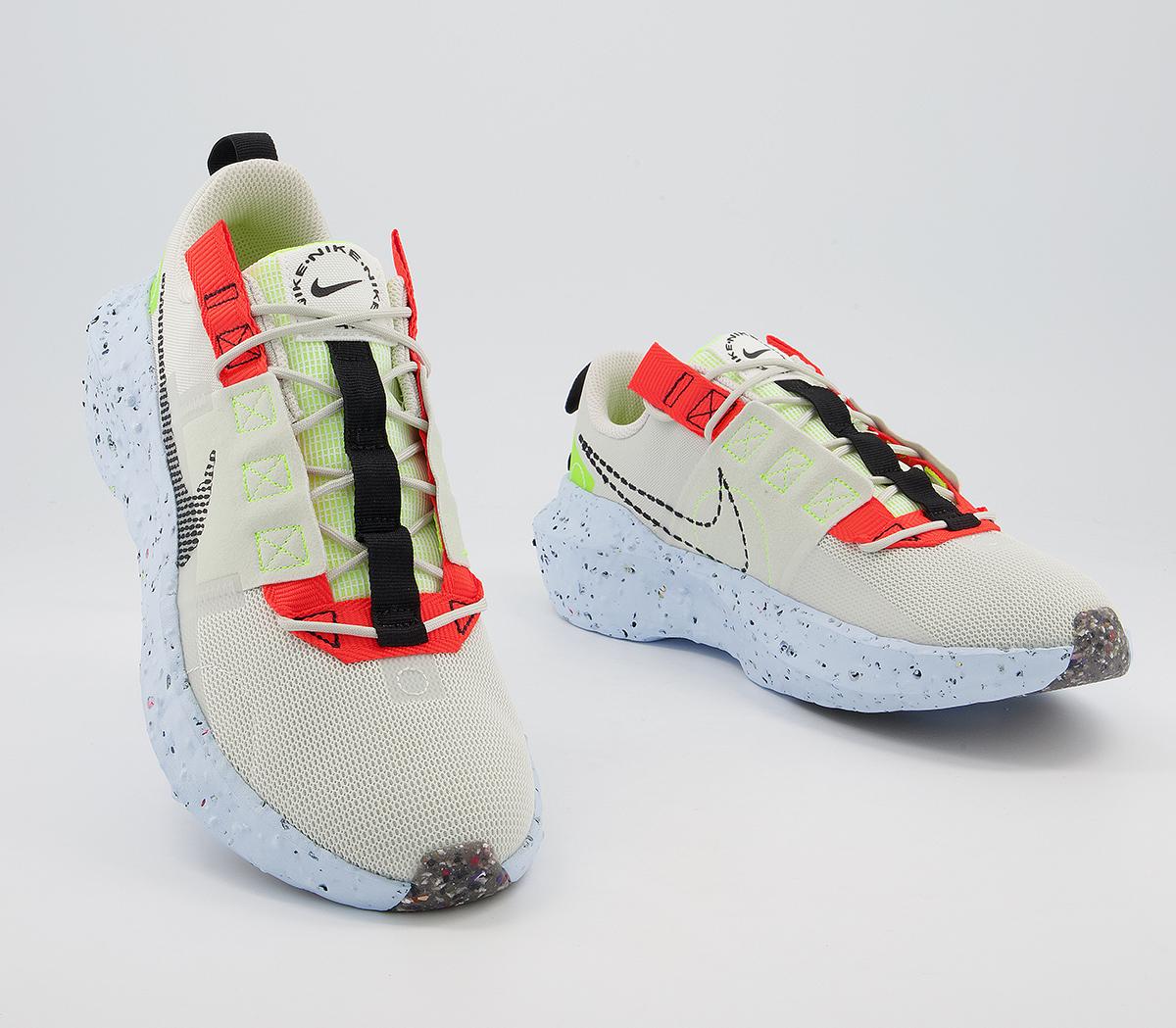 Nike Nike Crater Impact Trainers Bone Black Stone Crimson Chambray Blue ...