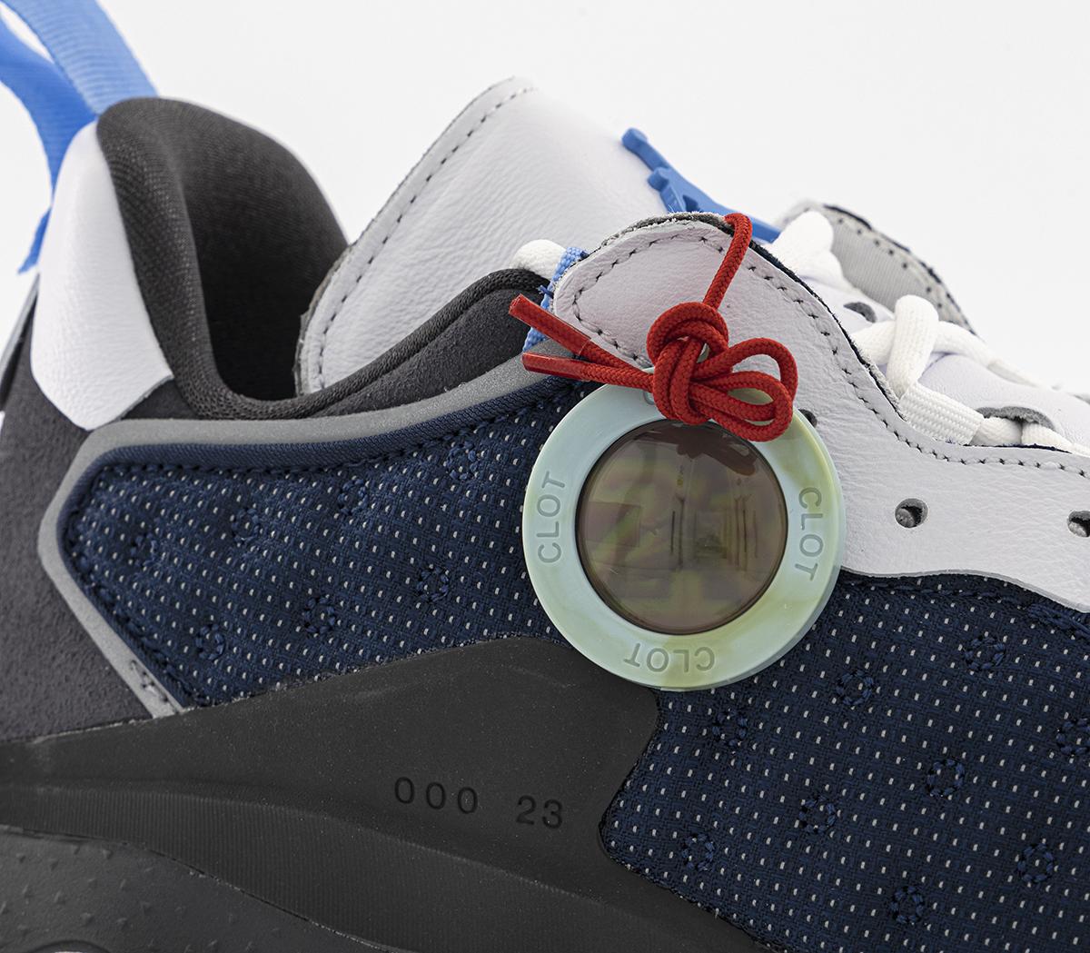 Jordan Jordan Delta 2 Trainers White University Blue Navy Iron Grey ...