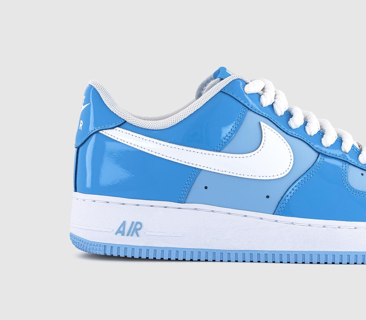 Nike Air Force 1 LV8 Psychic Blue White University Blue - Nike Air Force 1