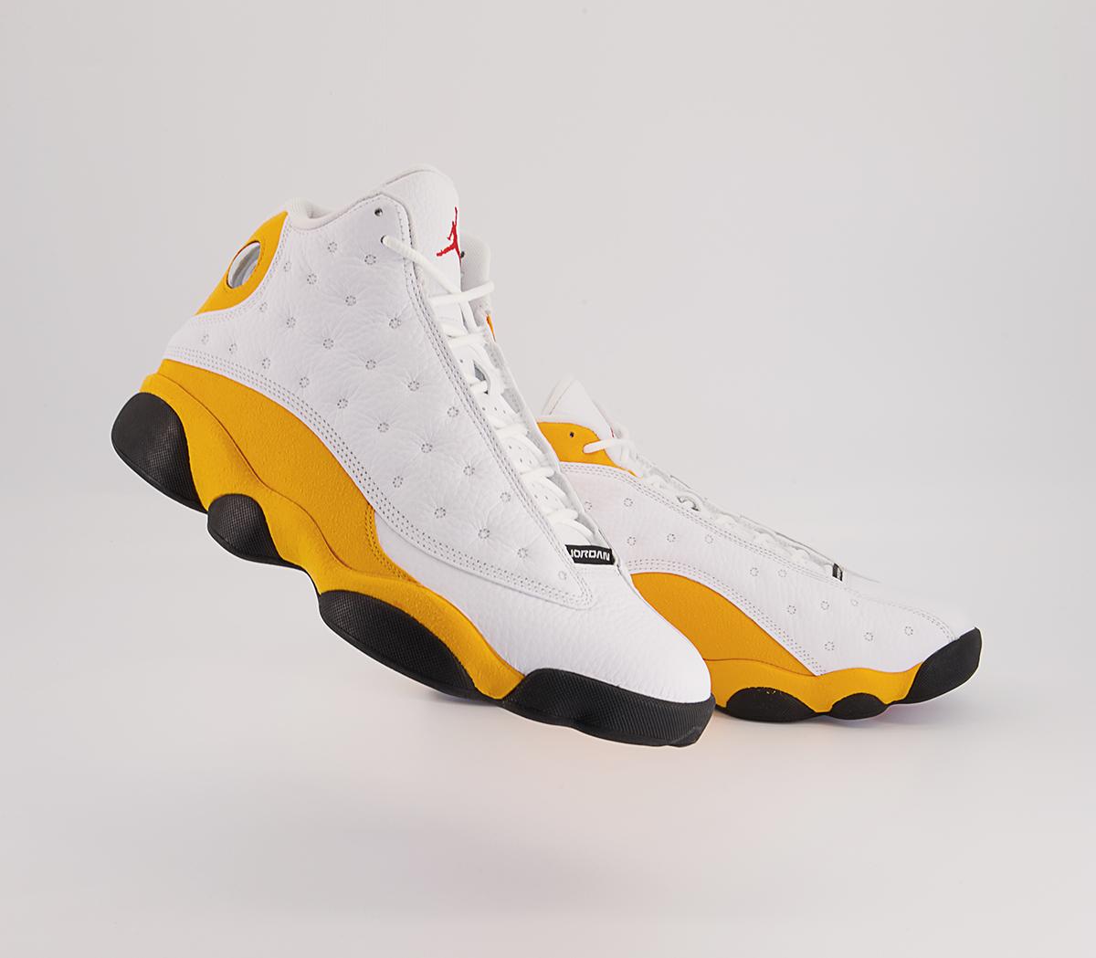 Jordan Air Jordan 13 Trainers White University Red Del Sol Black - Men ...